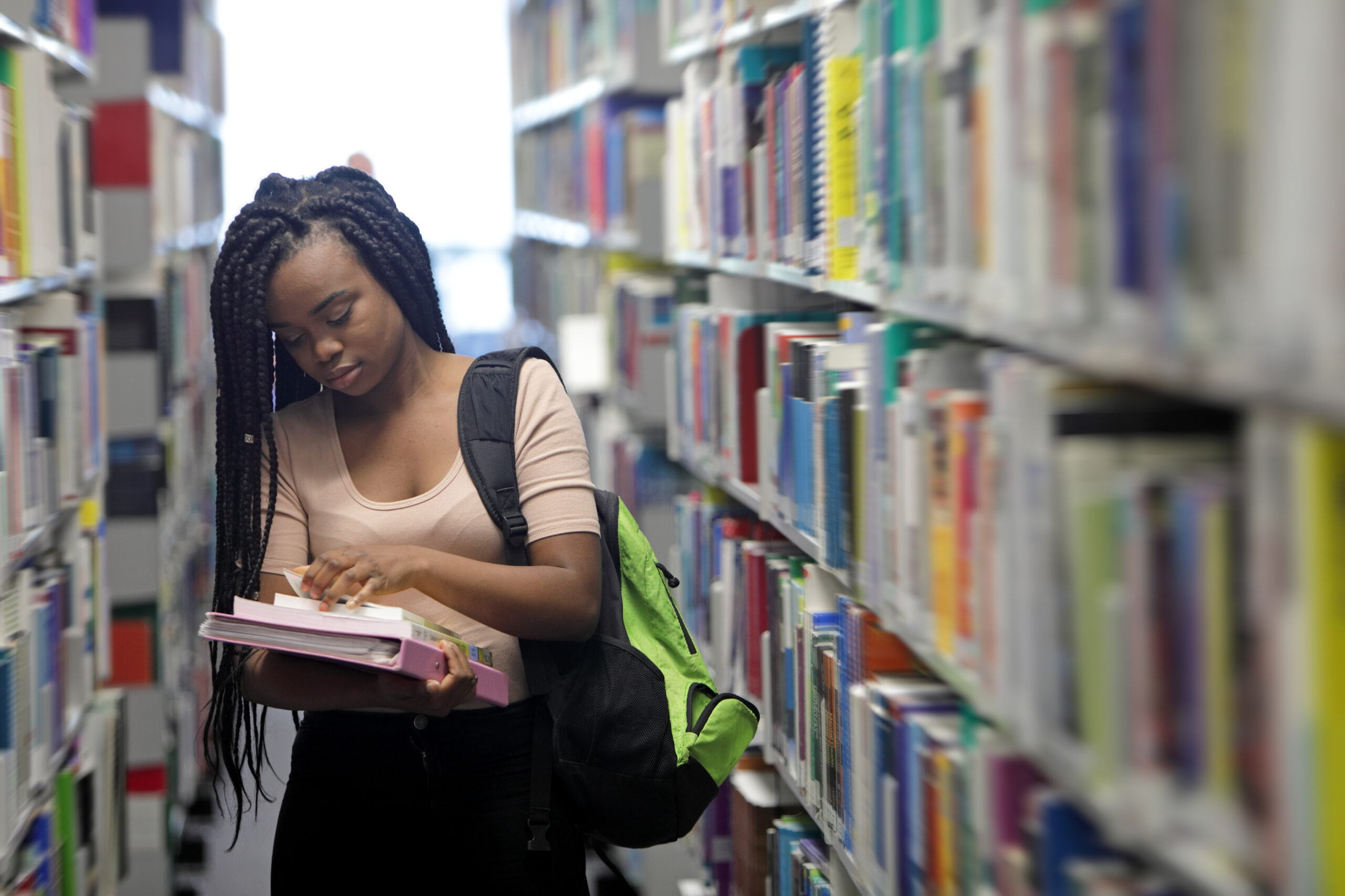 Prism Library Interface | Student Access Enhancements